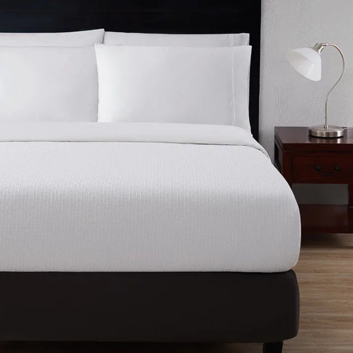 Rattan Pucker Jacquard Top Sheet – Boston Textile Co.